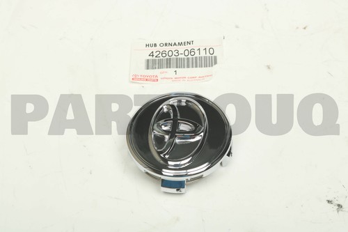 4260306110 Genuine Toyota ORNAMENT SUB-ASSY, WHEEL HUB 42603-06110 | eBay