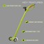 Garden Gear Outdoor Electric Weed Sweeper Moss Remover Patio Cleaner ...