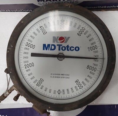 MD Totco NOV 11414323-001 Pressure Gauge | eBay