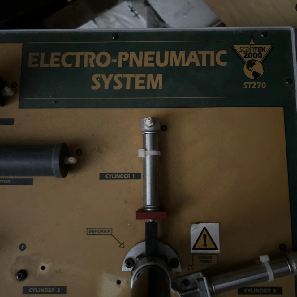 SCANTEK 2000 ST270 Electro pneumatic Module educational aid technical ...