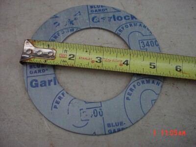 Lot of 20 Garlock Blue Gard Gasket Style 3400 5 3/8" OD 3 " ID (Stock ...