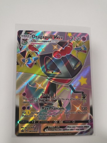 Pokémon TCG Dragapult VMAX Rebel Clash SWSH097 Holo Promo | eBay