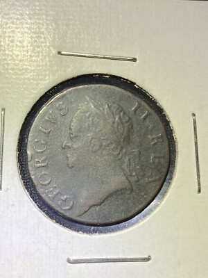1760 George II Irish Hibernia Farthing, Good Detail | eBay