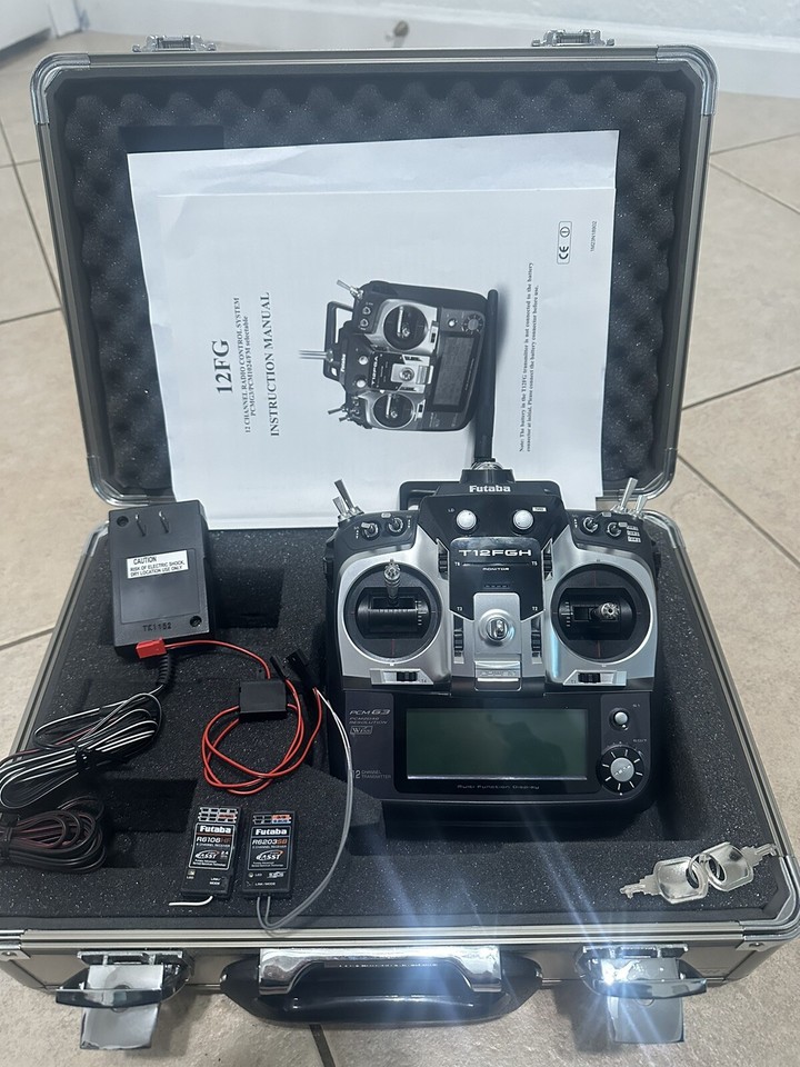 RARE! VINTAGE Futaba 12FG T12FGH 12 Chanel Radio Control System | eBay