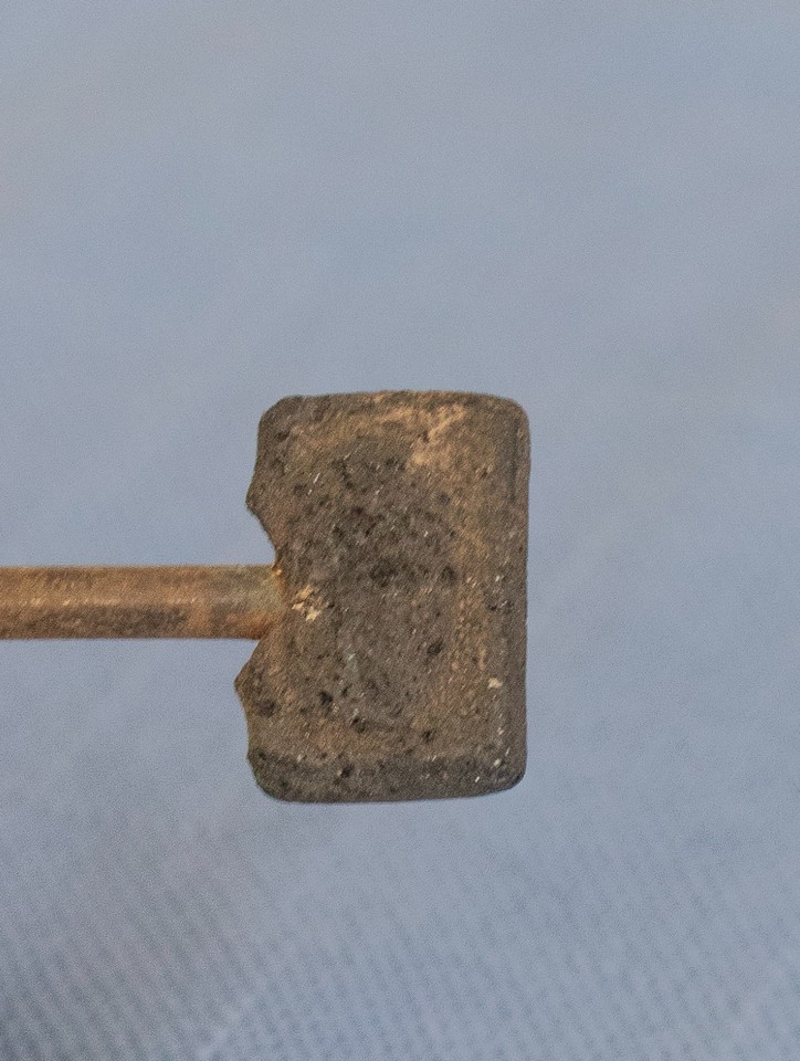 Two Vintage Antique Brass "Fat Boy" Paddle Turn-key Lamp Sockets Arrow ...