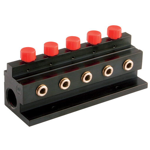 ROTATING JOINTS & MANIFOLDS - 1/2" BSPP IN X 10 WAY 6MM PUSH-IN OUT 9 ...