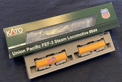 KATO 1260401 106085 N UP FEF-3 4-8-4 844 EXCURSION SET LOCO & WATER ...