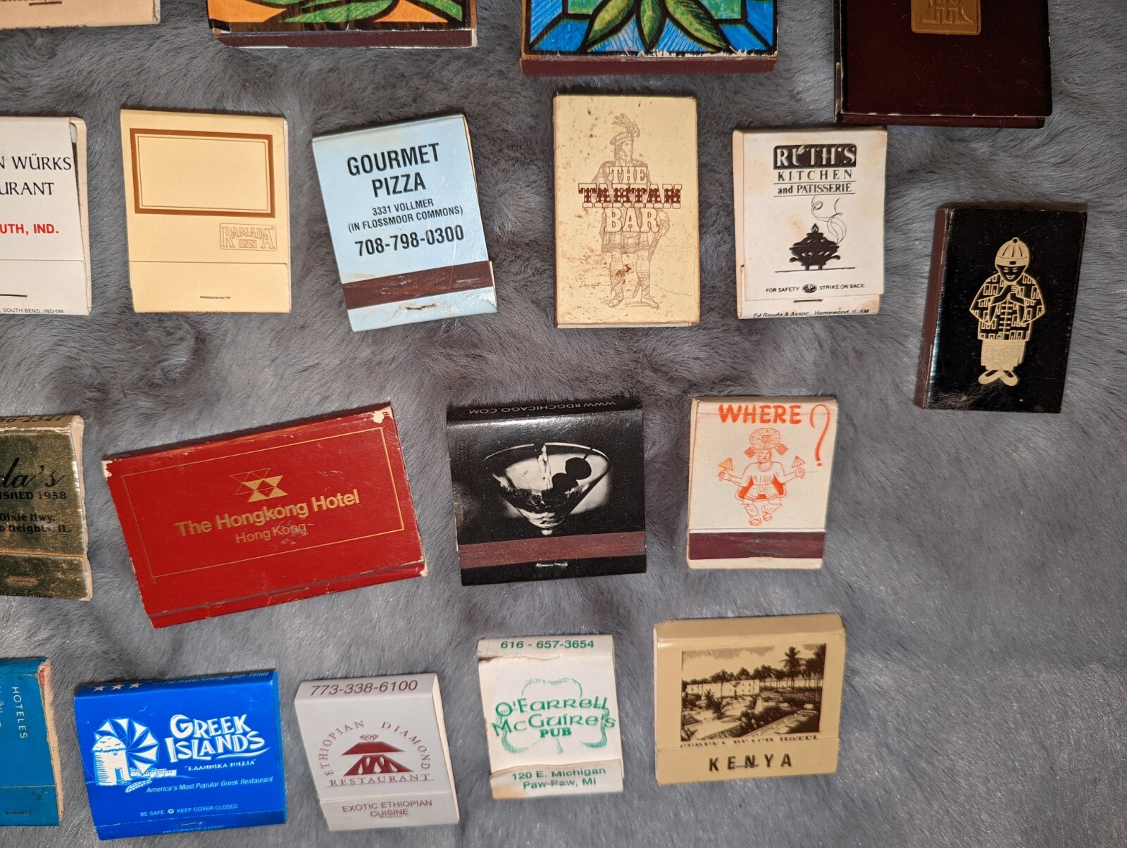 50 Piece Matchbook Collectors Lot Cars Hotels Restaurants Etc Lot 2 | eBay