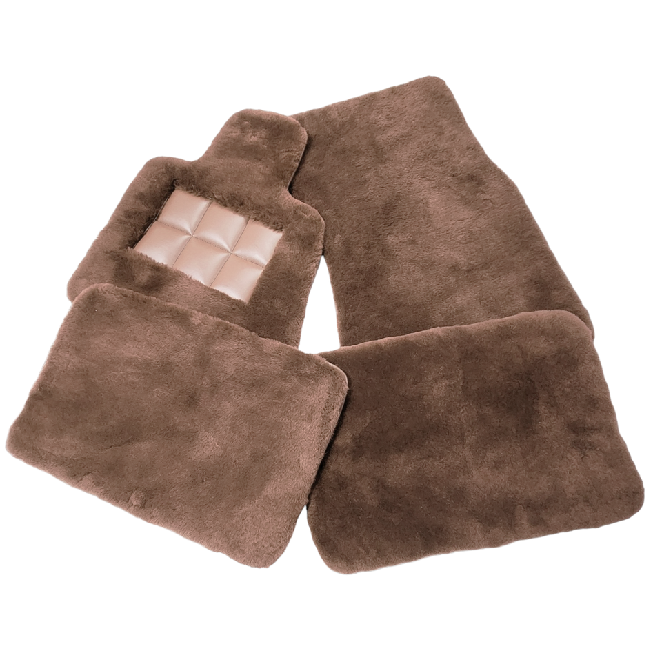 Genuine Sheepskin floor mats fits Rolls Royce Ghost Wraith Cullinan ...