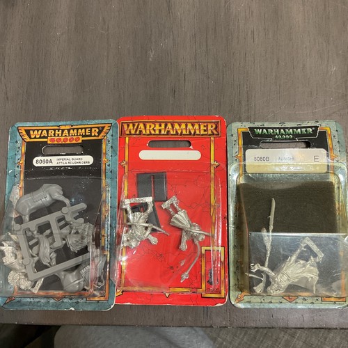 vintage 1990s warhammer citadel miniatures figures sealed lot of 3 | eBay