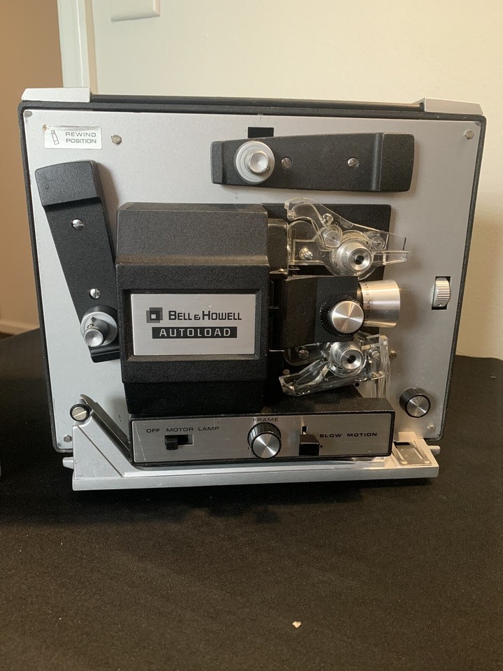 BELL & HOWELL 462A AUTOLOAD SUPER 8 MOVIE FILM PROJECTOR - Working Bulb ...