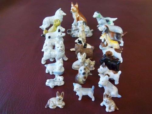 Vintage Misc Dog Figurines Lot of 25 Pieces | eBay