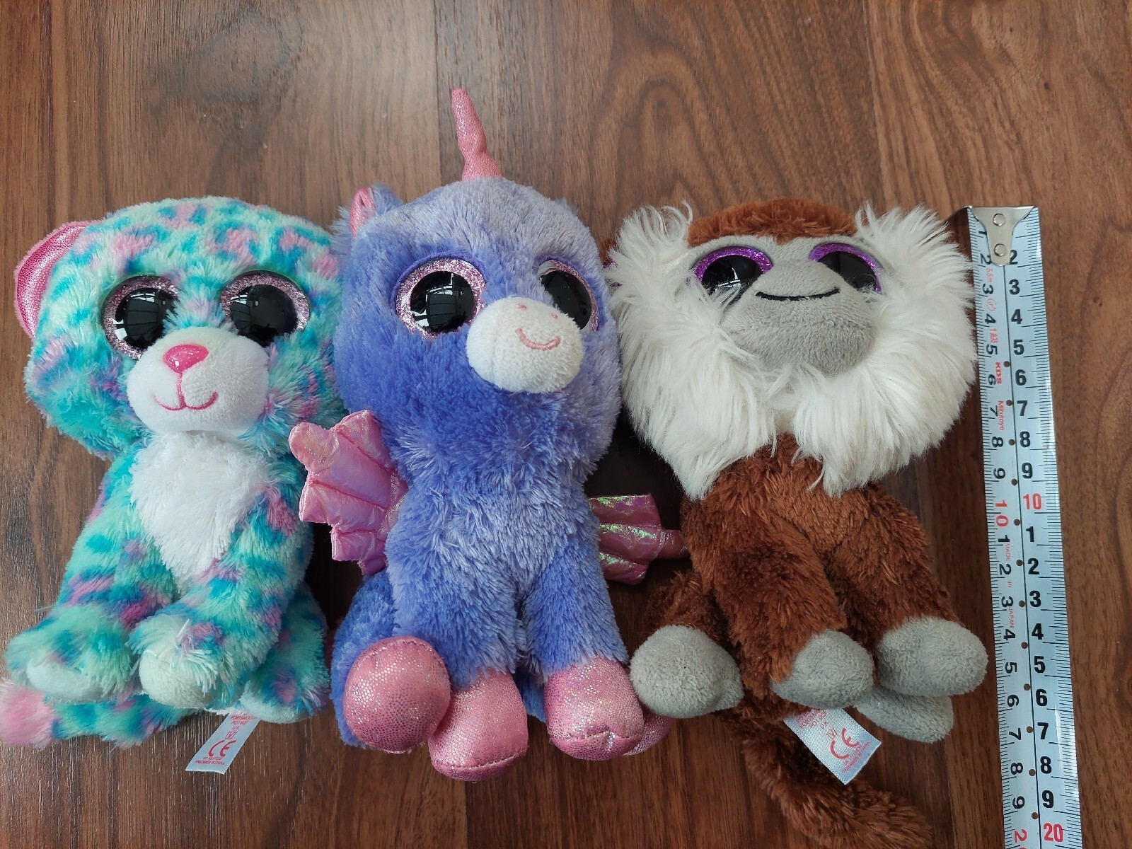Beanie Boos Bundle - Ty Silk Toys Plush - Athena, Sydney, Tamoo - Job ...