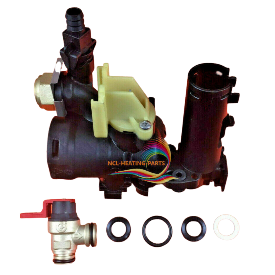 WORCESTER GREENSTAR JUNIOR 24i & 28i RETURN MANIFOLD UNIT 87161064420 ...