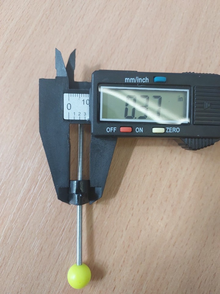 50 Pcs In Lot Ice Fishing Spring Metal Bobbers Indicators Test 2-4gr 9 ...