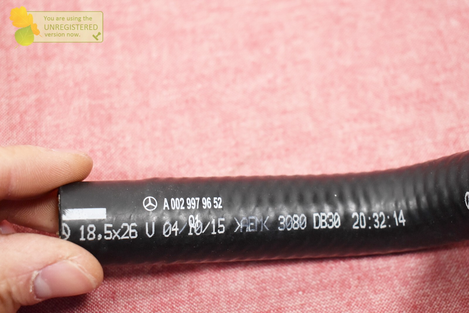 Mercedes Benz Hose Genuine OEM A0029979652 | eBay