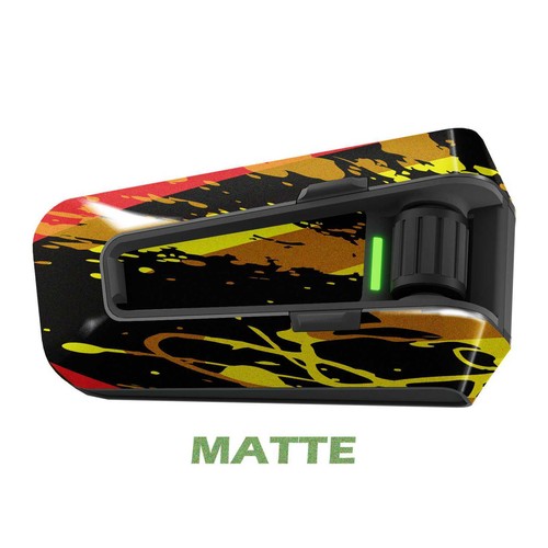 For Cardo Packtalk Neo Edge Pro Skin Decal Wrap Stickers Matte Fiery ...