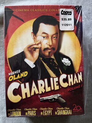 Charlie Chan Collection - Vol. 1 (DVD, 2006, 4-Disc Set) NEW ...