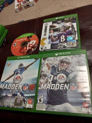 Madden 16, 17, 20 & 21 (Xbox One, 2014) Xbox One Complete Tested ...