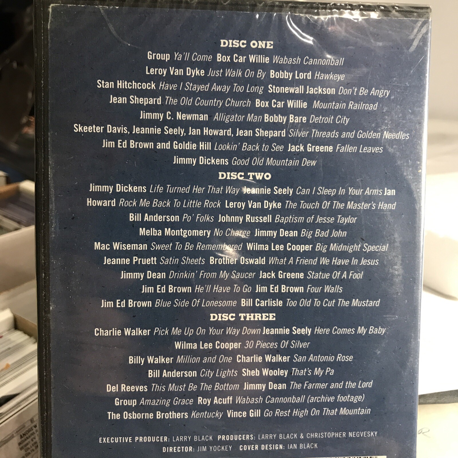 "COUNTRY'S FAMILY REUNION 2" DVD 3-Disc Set, Jimmy Dickens Acuff Box ...