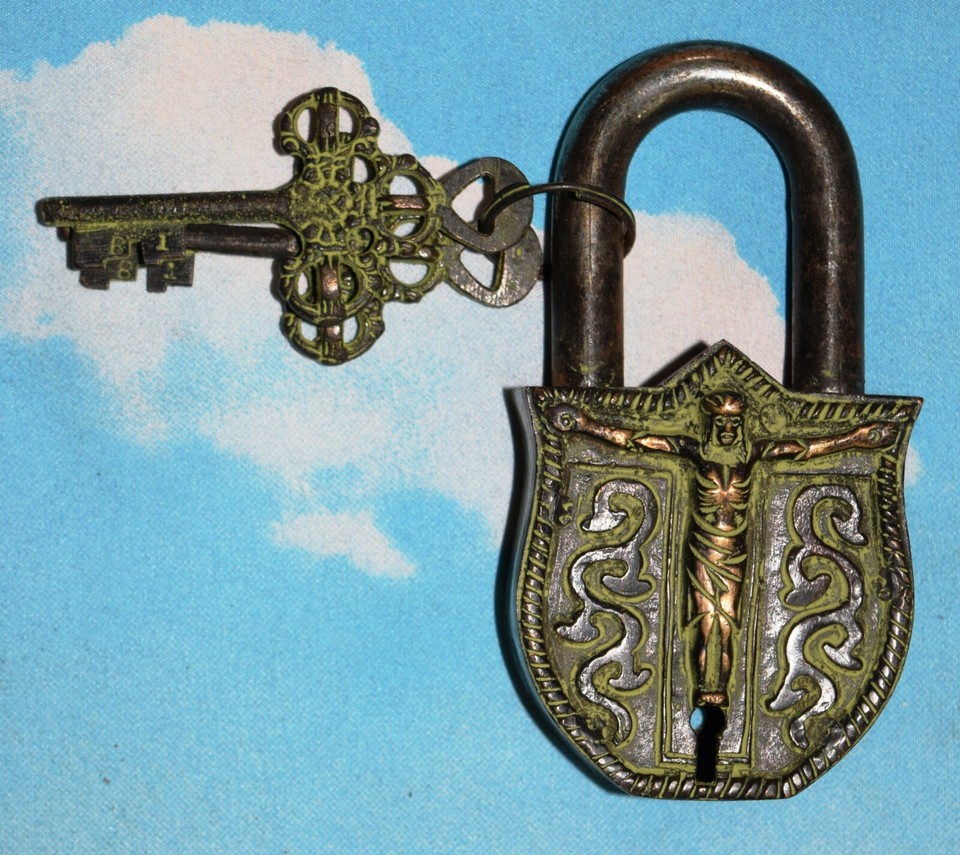 Antique Design God Jesus Christ Door Lock Spiritual Home Church Door ...