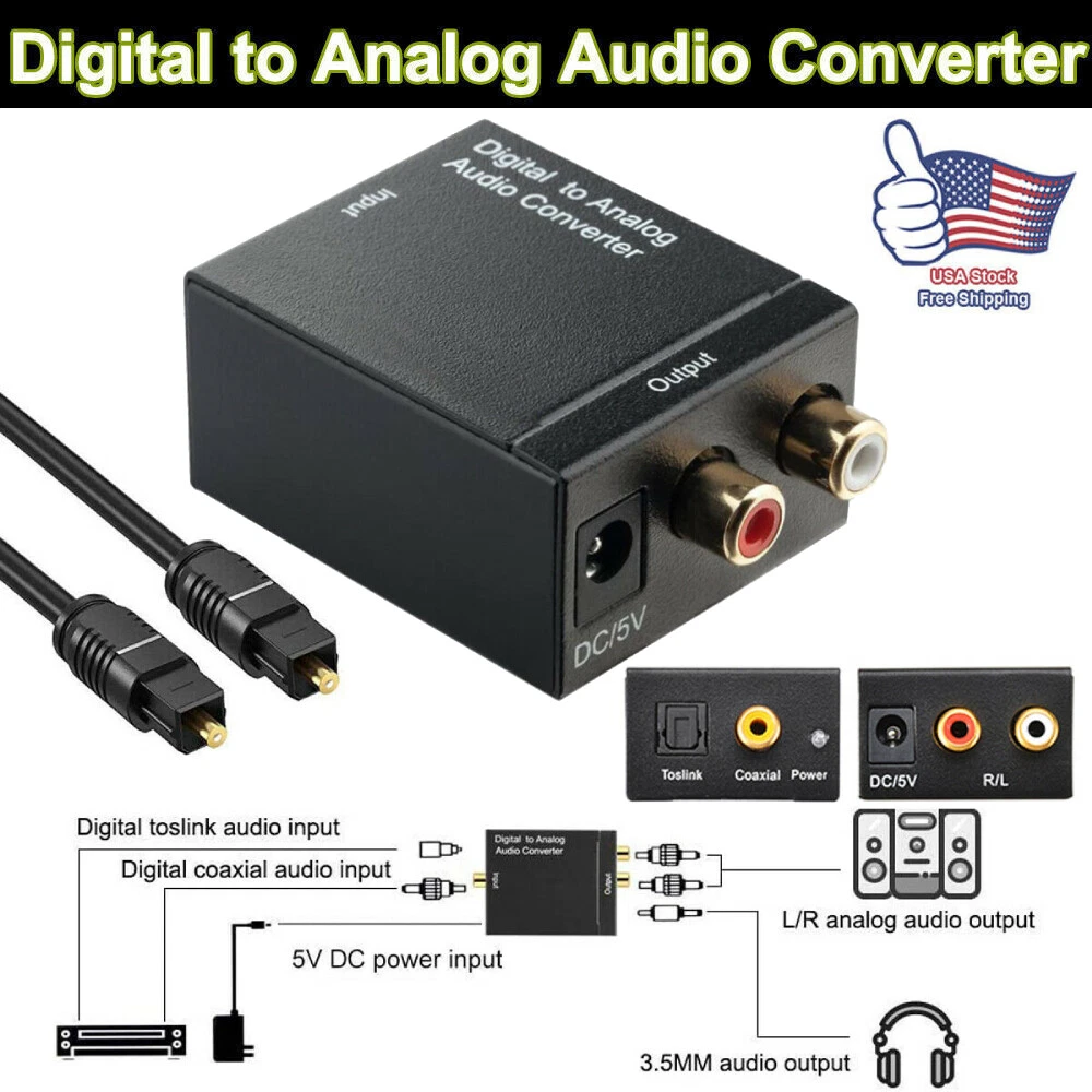 Analog To Digital Audio Converter