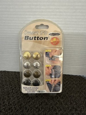 Handy Trends Smart Fit Button- Fix Popped Off Jeans Pants Shorts 8 ...