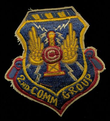 USAF 2nd Combat Communications Group Vietnam Made Patch S-6 | eBay