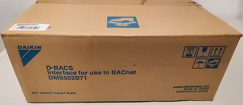 Daikin DMS502B71 D-BACS BACnet Interface NEW | eBay