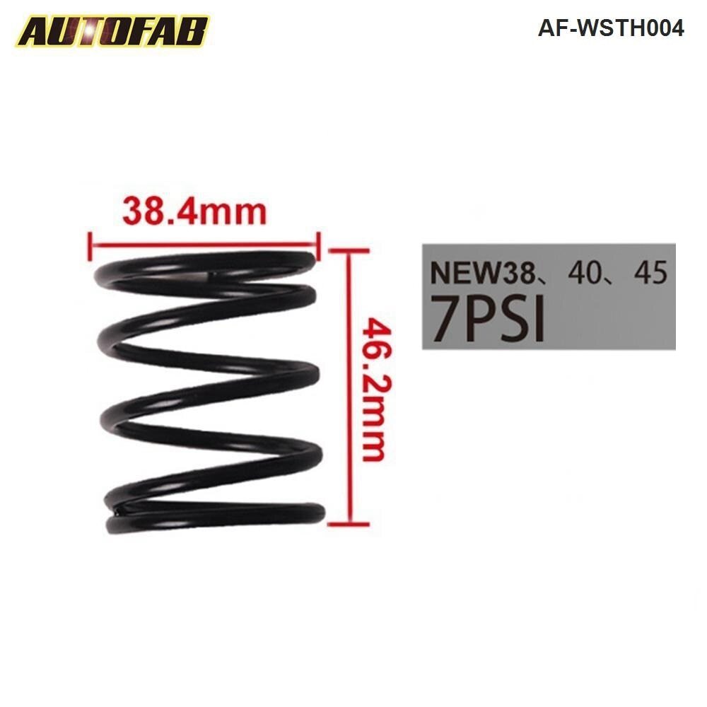 8MM 40MM 45MM TURBO EXTERNAL WASTEGATE WG SPRING COATED 7 PSI/7PSI 0 ...