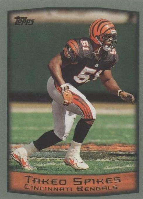 1999 Topps - Takeo Spikes #281 for sale online | eBay