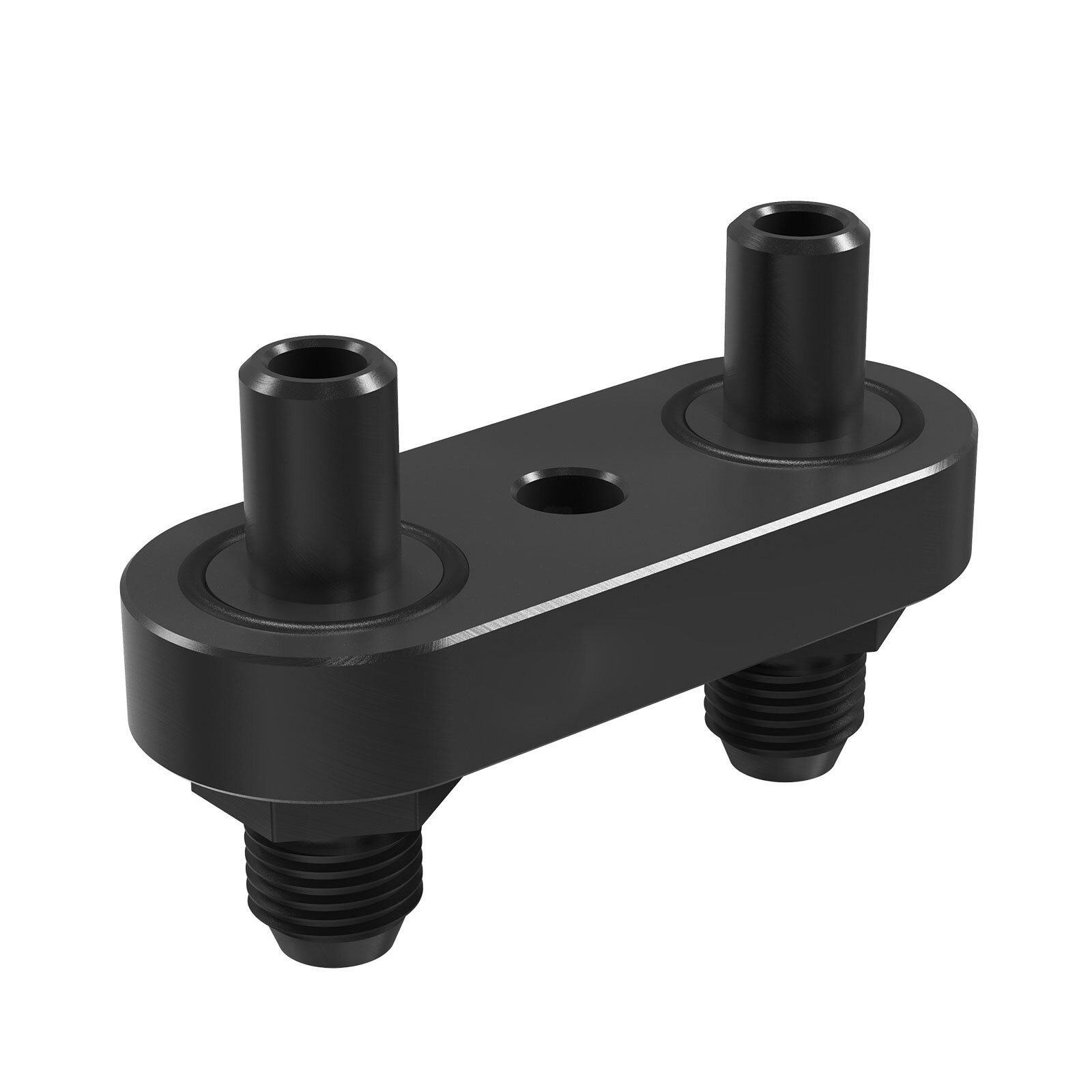 Transmission Oil Cooler Line Adapter Plate 6AN Fittings Seal 6L80E ...