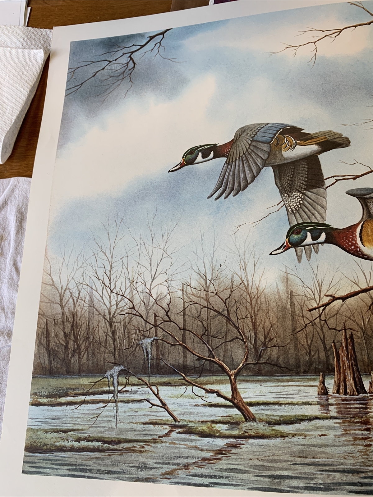 “passin’ through” signed & numbered print by allen hughes (291A) | eBay