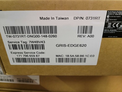 VMWARE DELL EDGE 620 VELOCLOUD SD-WAN E42W 0731RT WIFI 5 ACCELERATOR ...