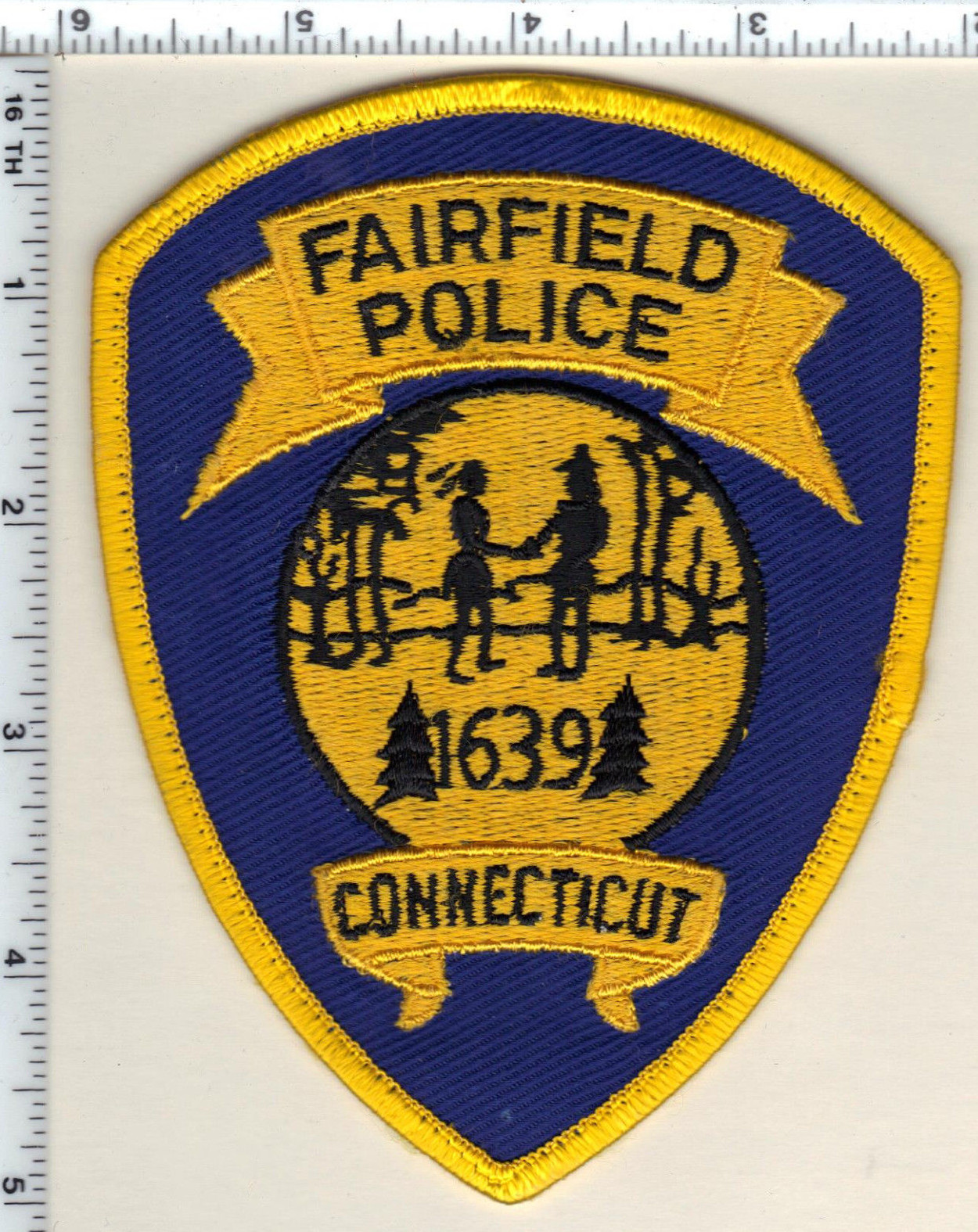 Fairfield Police (Connecticut) Uniform Take-Off Shoulder Patch from ...