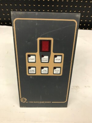 SCP Santa Clara Plastics 1100A Quick Dump Rinser AS-IS | eBay
