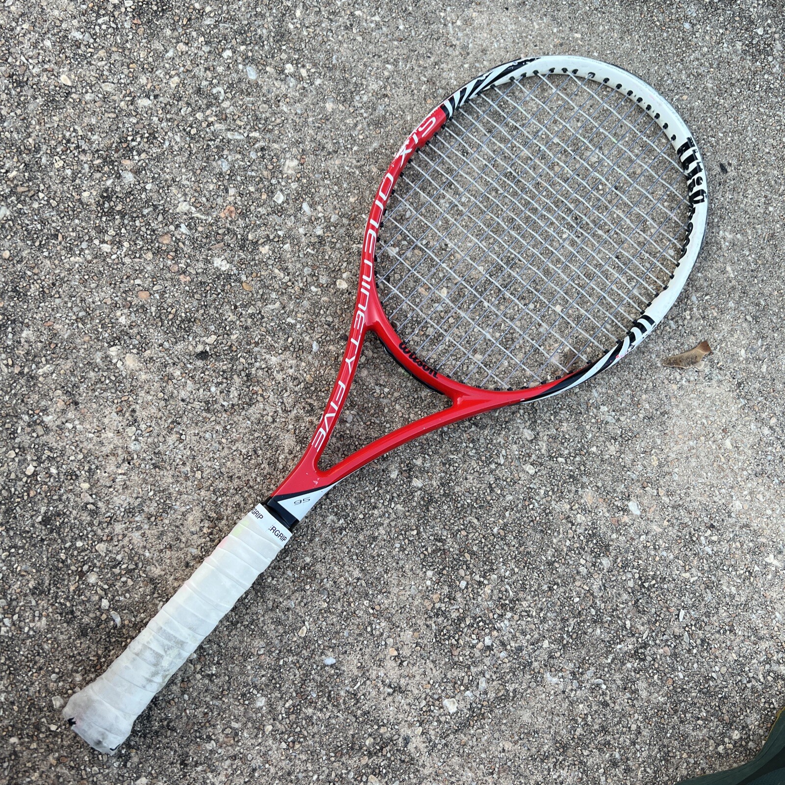Wilson 95 Tennis Racket BLX Six One 16x18 Six.one 4 1/2” 4.5” | eBay