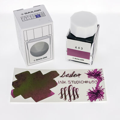 Sailor Ink Studio Bottled Ink for Fountain Pens No. 653 - 20mL - NEW ...