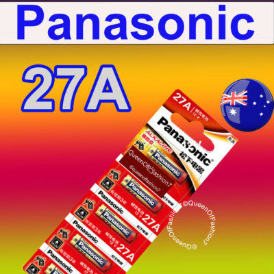 Genuine Panasonic 27A12V /A27 Battery Batteries Garage Car Remote Alarm ...