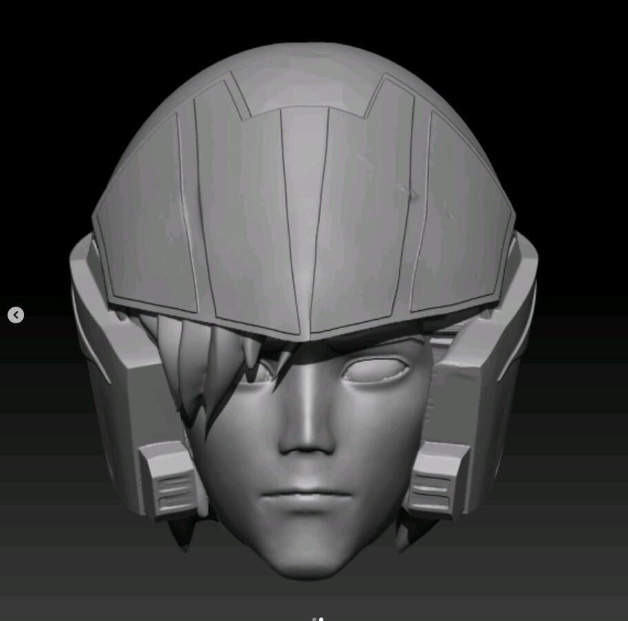 Robotech Roy Fokker Helmet custom head sculpt STL FILE ONLY | eBay