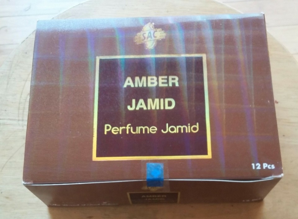 3 X 25 Grams Amber Jamid Perfume Jamid (Gift for Parents) Fast US ...