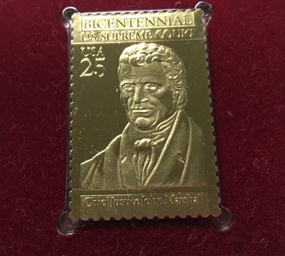 Bicentennial U.S. Supreme Court Constitution Series 25 Cent stamp | eBay