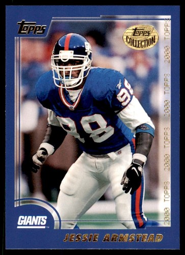 2000 TOPPS COLLECTION JESSIE ARMSTEAD NEW YORK GIANTS #8 | eBay
