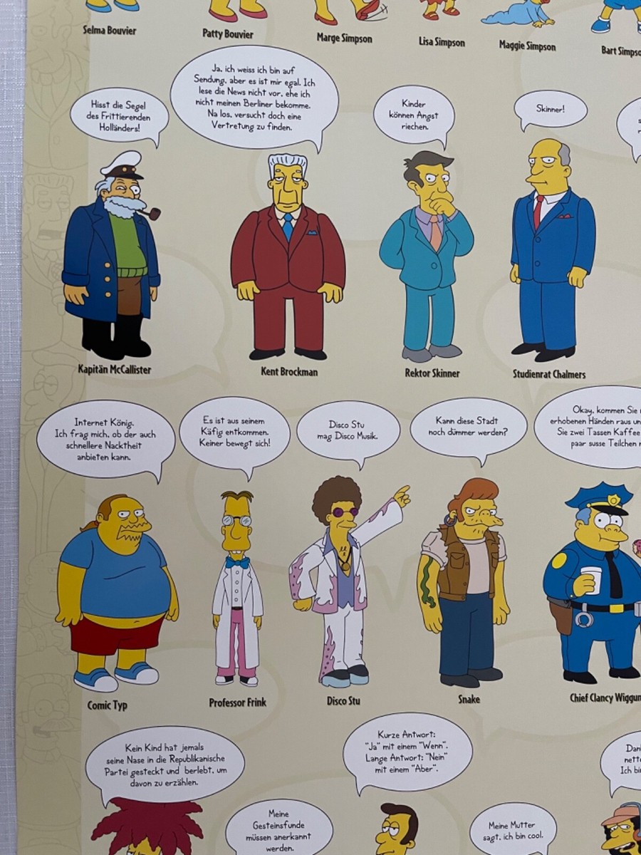 Simpsons German Quotes