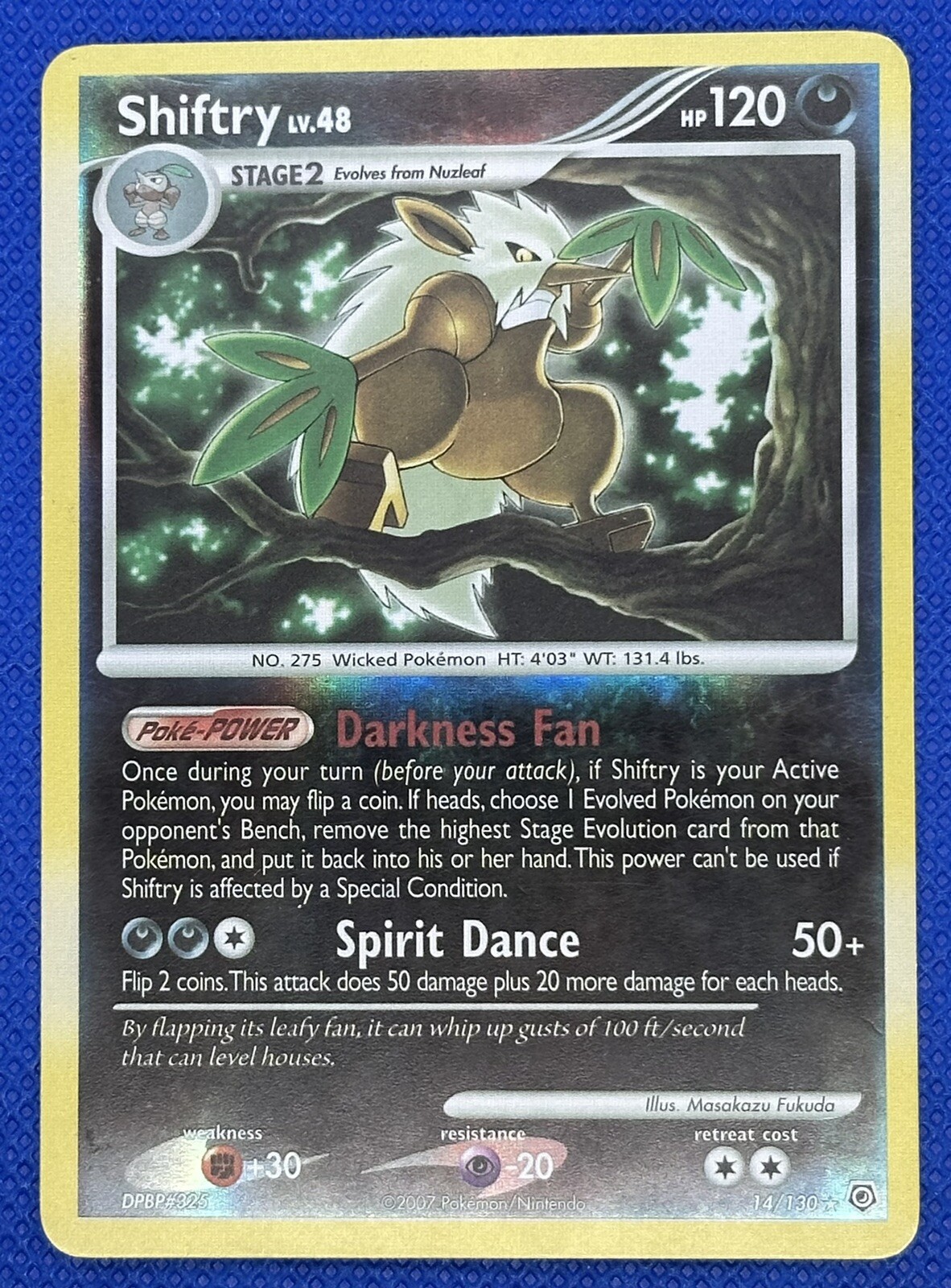 Pokémon Card - SHIFTRY - Diamond & Pearl - Rare - Holo - 14/130 !!! | eBay