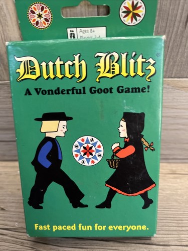 DUTCH BLITZ: A VONDERFUL GOOT GAME! ORIGINAL PACK, COMPLETE, DBG01 2005 ...