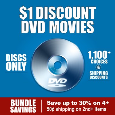 Discount DVDs, E-I / Only $1 each / [Discs Only] **Bundle Savings** | eBay