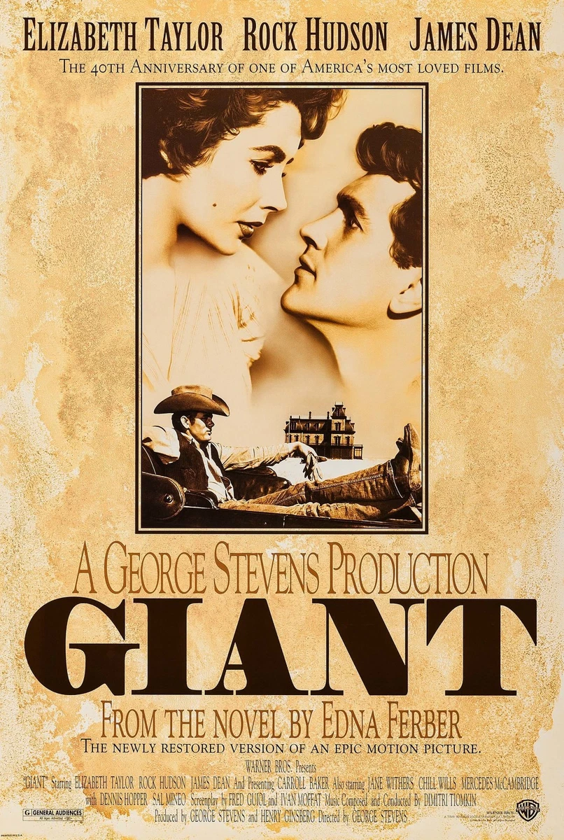 Giant 1956 Poster