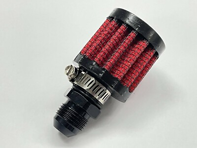 Fuel Cell Breather/Vent -8 AN Male Fitting with Filter | eBay