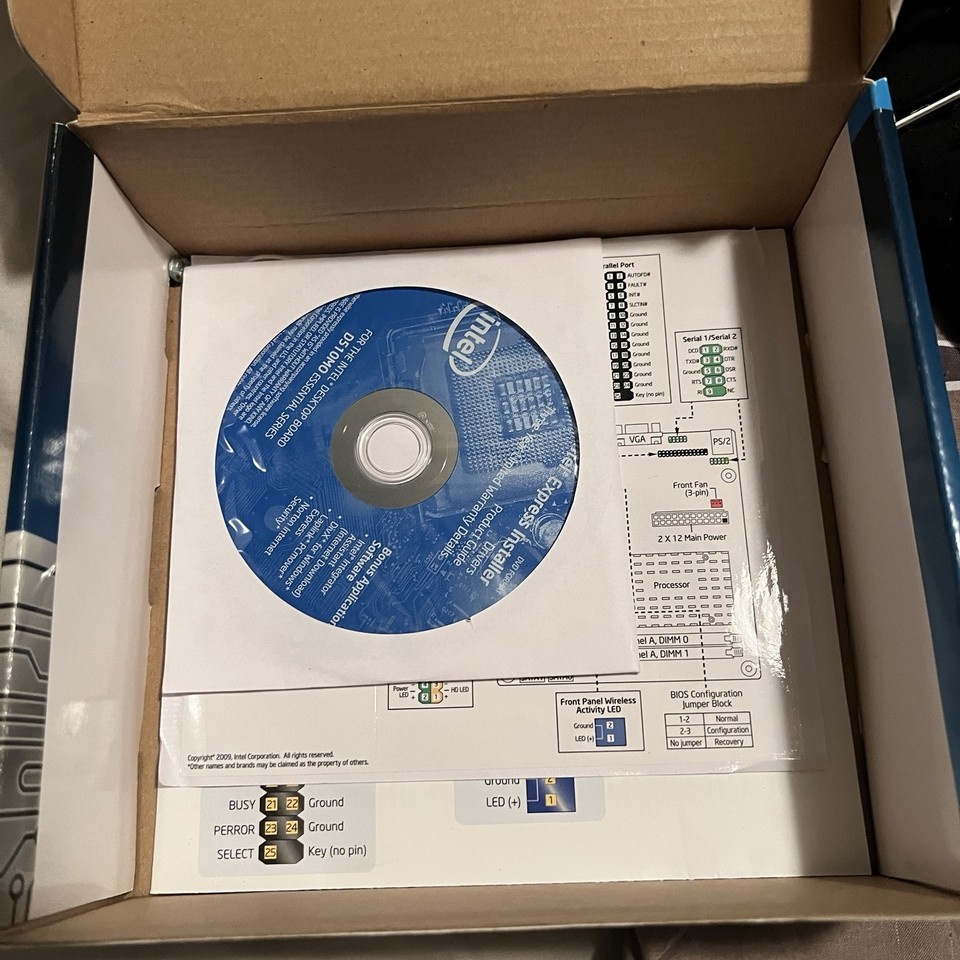 INTEL D510MO E76523-401 Intel Desktop Motherboard INTEL ATOM D510 1GB ...